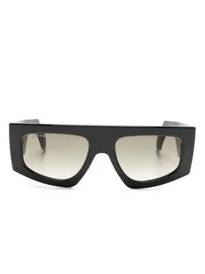 Etro Pegaso Rectangle-frame Sunglasses - Black