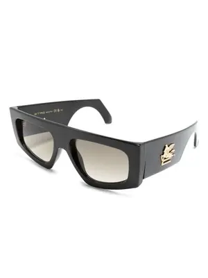 Etro Pegaso Rectangle-frame Sunglasses