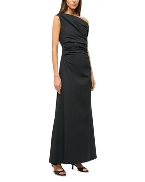 Staud Phare One Shoulder Dress