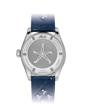 MIDO Ocean Star Tribute Worldtimer Watch - Blue