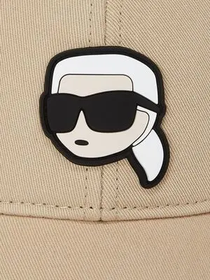 Karl Lagerfeld Ikon Baseball Cap - Neutrals