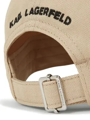 Karl Lagerfeld Ikon Baseball Cap - Neutrals