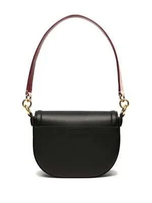 Bally Logo-stamp Leather Shoulder Bag - Black