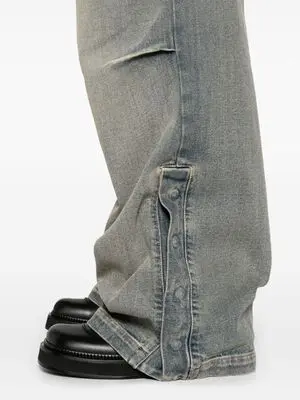 Andrea Ya'aqov Mid-rise Wide-leg Jeans