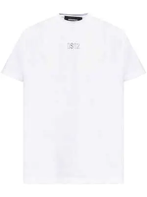 Dsquared2 Logo-stamp Cotton-blend T-shirt