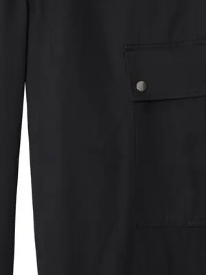 Burberry Cotton-blend Cargo Trousers - Black