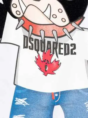 Dsquared2 Graphic-print Cotton T-shirt