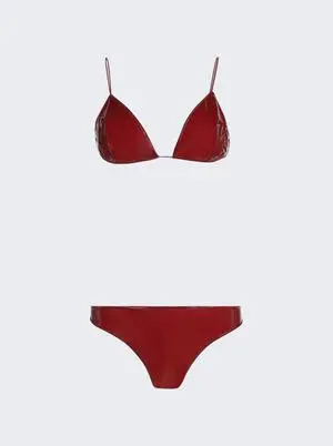 OSÃ©REE Microkini Two-piece Swimsuit - Cabernet
