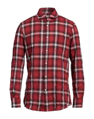 GLANSHIRT Shirt Brick Size Polyester, Cotton