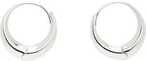 SOPHIE BUHAI Sophie Buhai Silver Large Sigrid Hoop Earrings - Sterling Silver