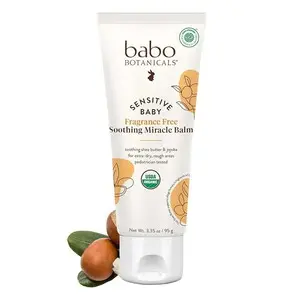 BABO BOTANICALS Sensitive Baby Fragrance Free Organic Soothing Miracle Balm - One-color