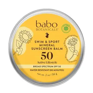 BABO BOTANICALS Swim + Sport Balm Spf 50 - One-color