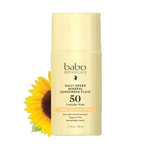 BABO BOTANICALS Spf 50 Daily Sheer Fluid Mineral Sunscreen - One-color