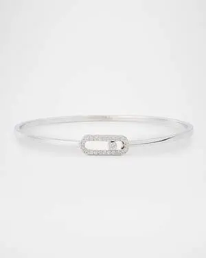 Messika Move Uno 18k Diamond Bracelet - White Gold