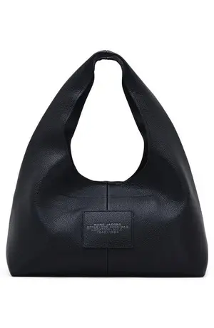 Marc Jacobs Leather Sack Bag - Black