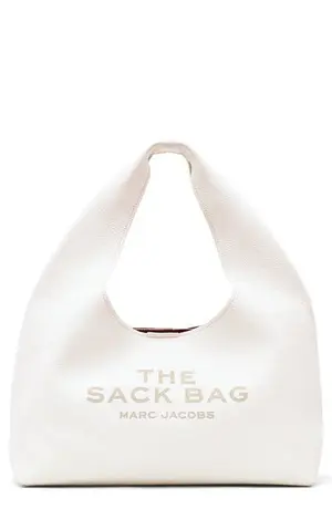 Marc Jacobs Marc Jacobs The Leather Sack Bag White