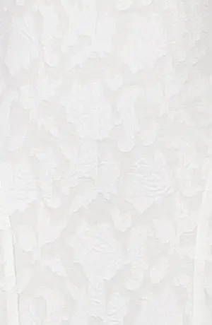 House Of Cb Joan Floral Appliqué Mermaid Gown - Ivory