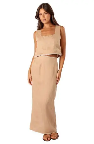 PETAL & PUP Odette Linen Top