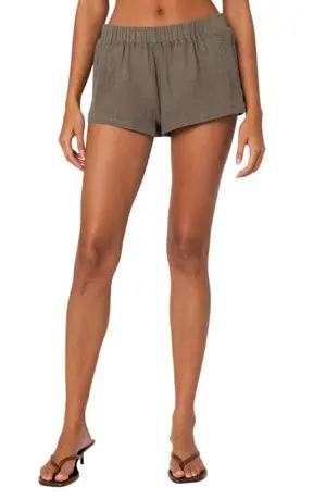 EDIKTED Harleigh Cotton Shorts
