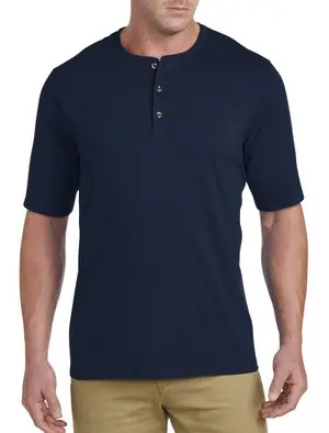 Harbor Bay By Dxl Henley T-shirts For Men