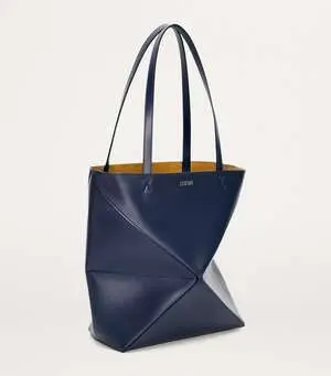 Loewe Leather Puzzle Fold Tote Bag