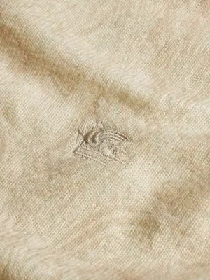 Etro Paisley Intarsia-knit Jumper - Neutrals
