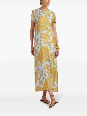 La DoubleJ Floral-print Maxi Dress