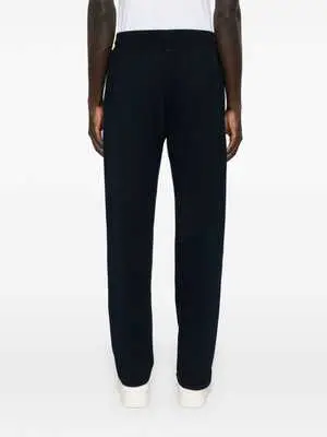 Kiton Cotton Tapered Track Pants - Blue