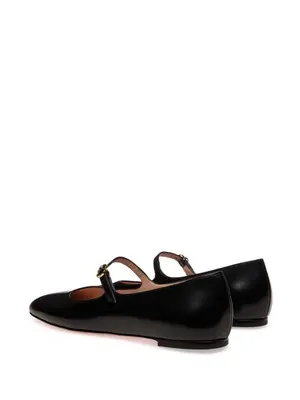Bally Brushed Leather Mary Jane Shoes