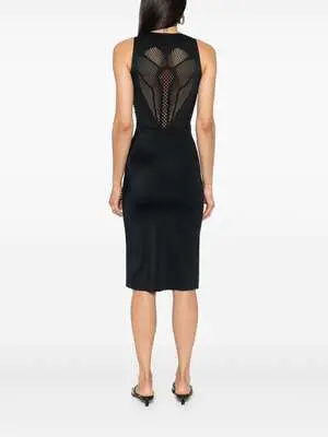 Coperni X Puma Cut-out Detail Midi Dress - Black