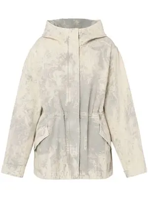 Moschino Tie-dye Hooded Jacket