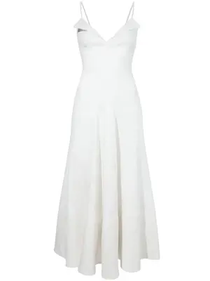 Proenza Schouler Ruby Sleeveless Maxi Dress - Neutrals