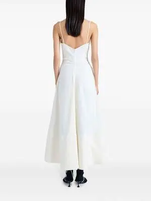 Proenza Schouler Ruby Sleeveless Maxi Dress - Neutrals
