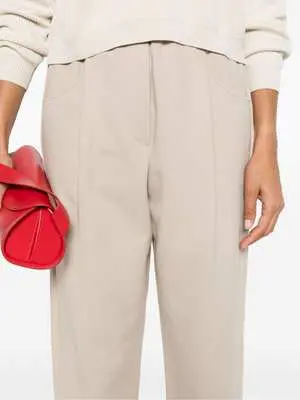 Brunello Cucinelli Cropped Tapered Track Pants