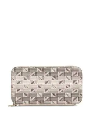 Moreau Monogram-print Leather Wallet - Neutrals