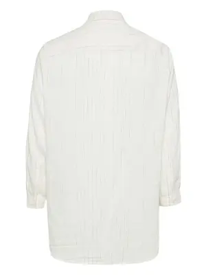 TOOGOOD Stripe-print Cotton-linen Shirt