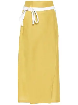 Fabiana Filippi Wraparound Midi Skirt