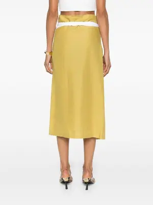 Fabiana Filippi Wraparound Midi Skirt