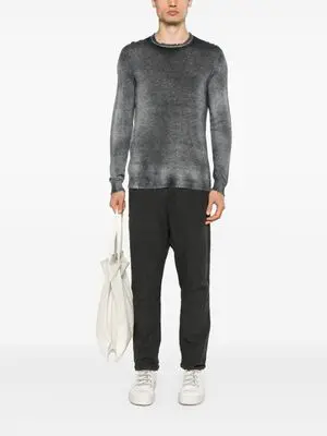 POÈME BOHÉMIEN Mid-rise Drop-crotch Trousers