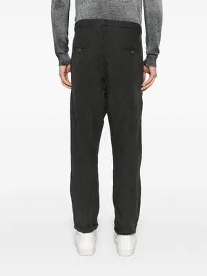 POÈME BOHÉMIEN Mid-rise Drop-crotch Trousers