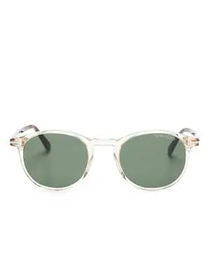 TOM FORD Round-frame Sunglasses - Neutrals