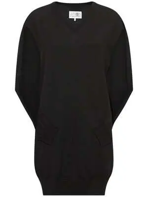 MAISON MARGIELA V-neck Minidress