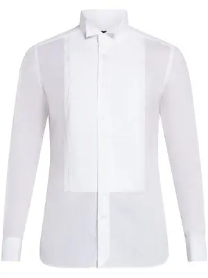 TOM FORD Pintuck Long-sleeve Shirt