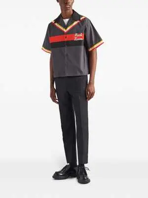 Prada Short-sleeve Cotton Shirt