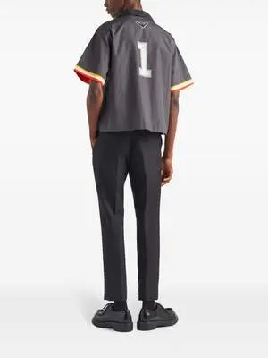 Prada Short-sleeve Cotton Shirt