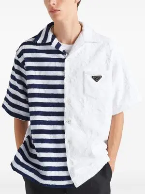 Prada Double Match Heavy Cotton Shirt