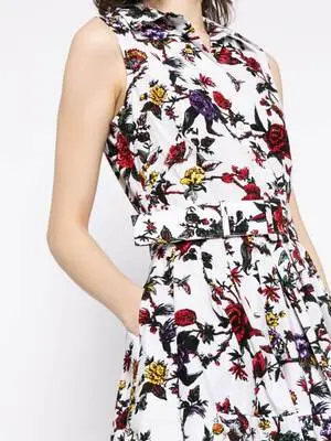 Samantha Sung Claire Floral-print Dress