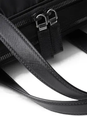 Prada Logo-plaque Briefcase
