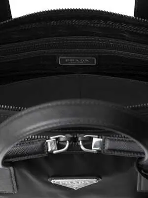 Prada Logo-plaque Briefcase