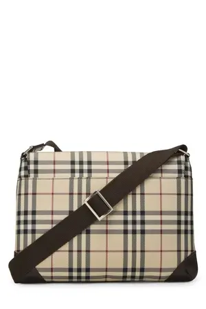 Burberry House Check Flap Messenger
